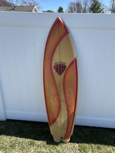 Mark Richards Vintage Surfboard With Two Fins. Slight damage. | eBay