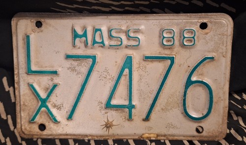 Massachusetts License Plate | eBay