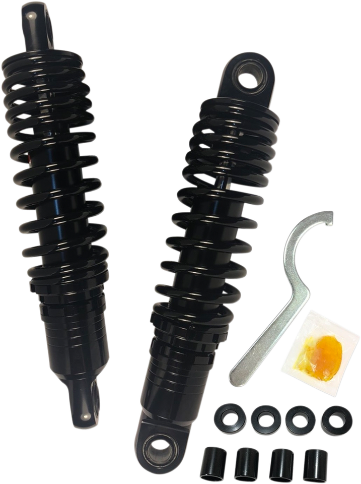 Drag Specialties Premium Ride-Height Adjustable Shocks 1310-1828 | eBay