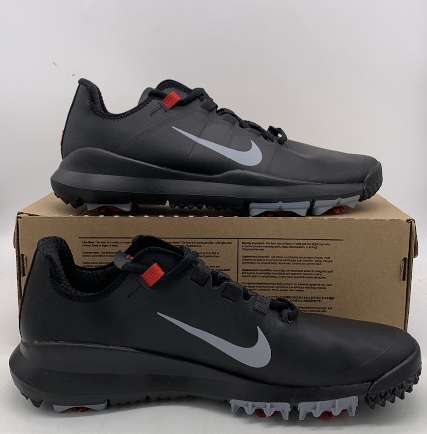 Nike Tiger Woods TW 2013 Retro Black Stealth Golf Shoe DR5752-016 Mens Size 10.5 | eBay