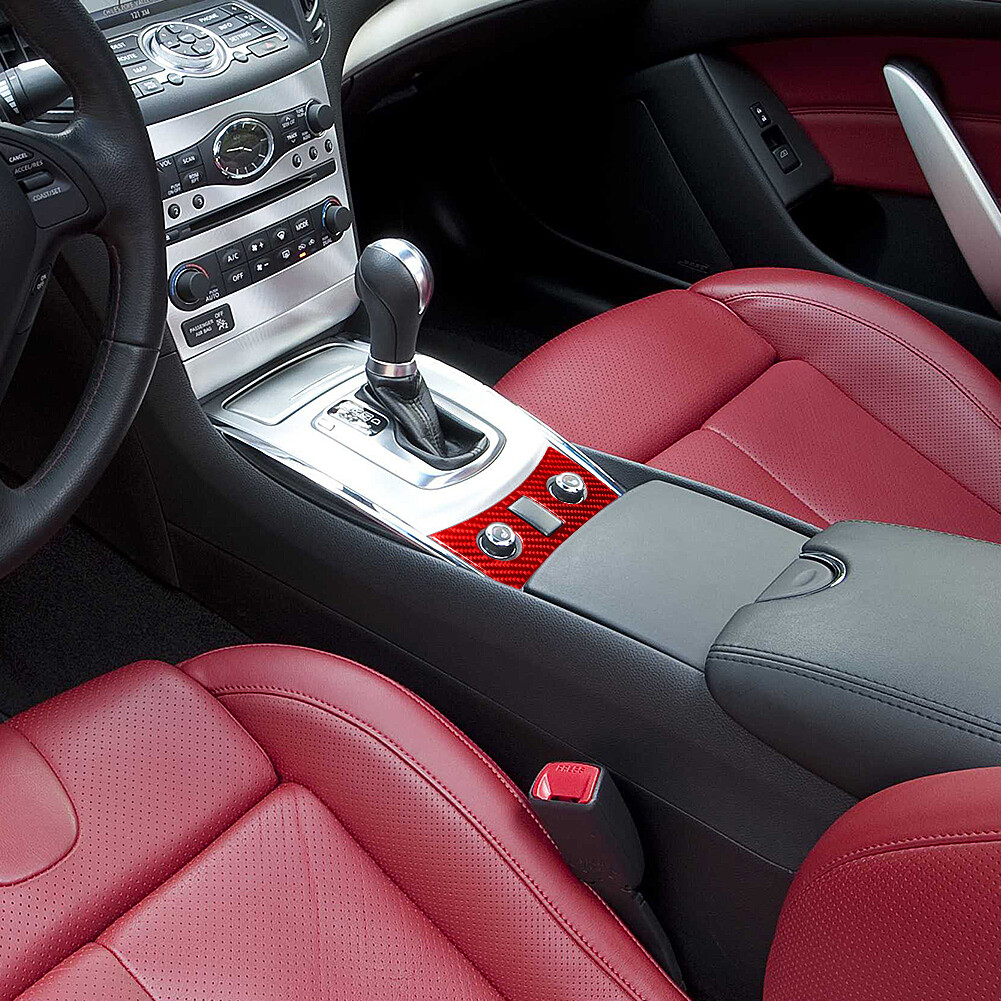 Infiniti G37 Coupe Red Interior