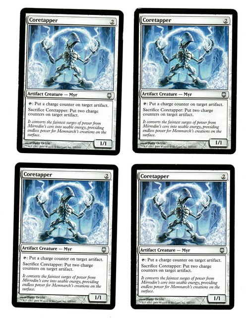 4x Coretapper Played Darksteel Mtg Magic EDH 4x x4 | eBay