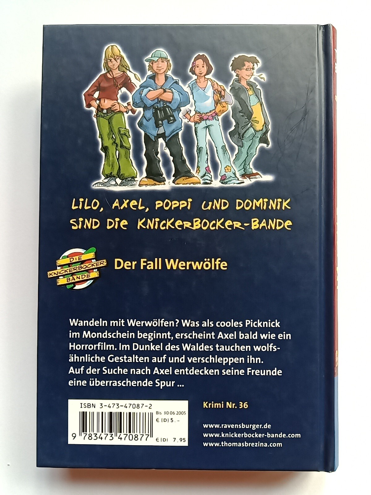 Im Wald der Werwölfe (Die Knickerbocker-Bande, Band 36) Brezina, Thomas ...