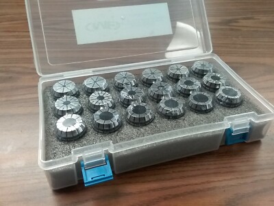 18pcs/set ER32 COLLET SET Complete Sizes including all 32nds #ER32 ...