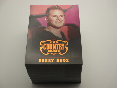 2014 Panini Country Music Trading Cards Complete Base Set 100 Cards | eBay