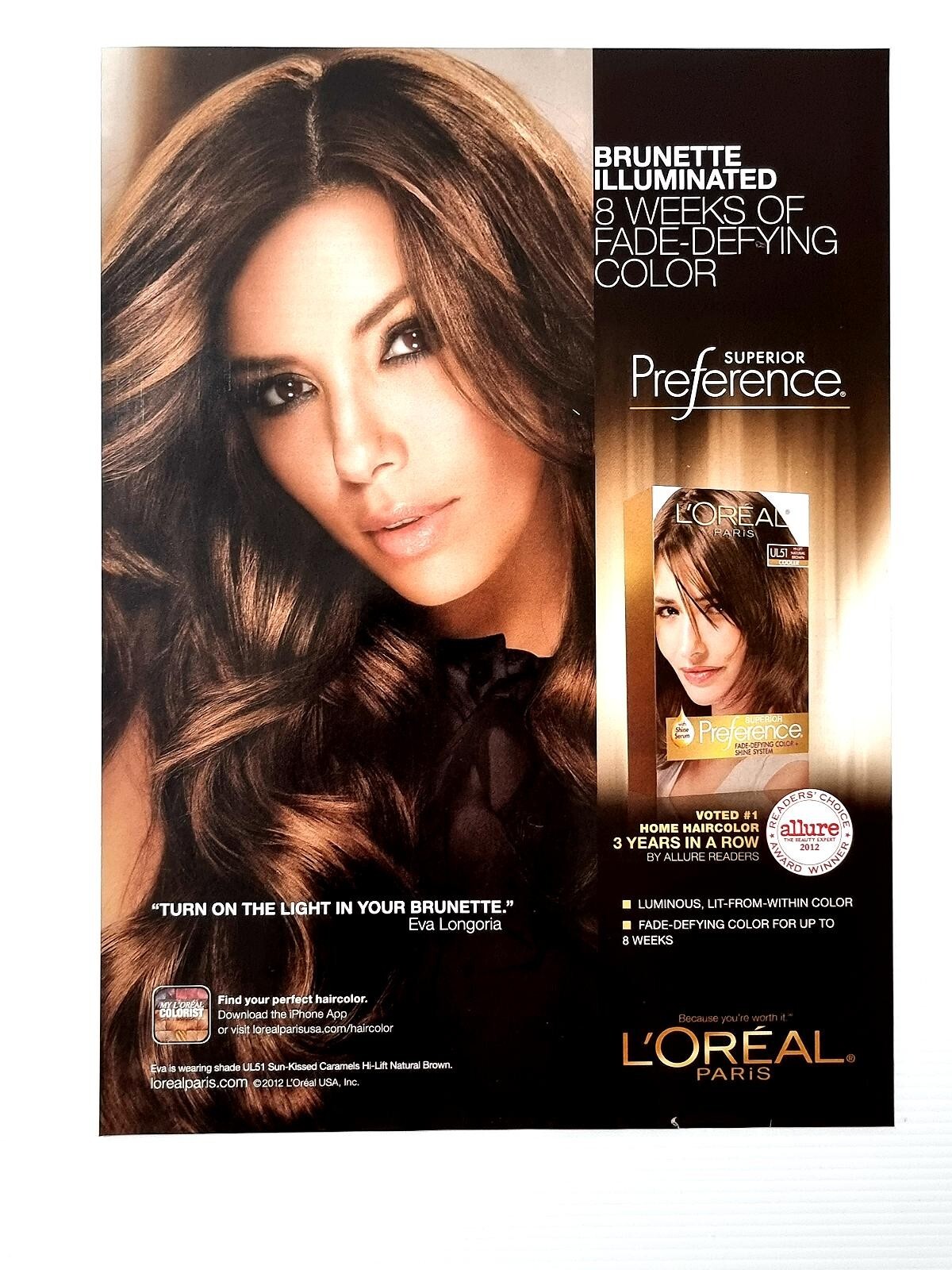 Eva Longoria Hair Color