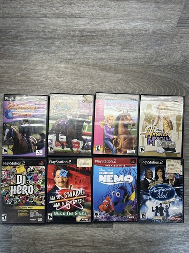 Lot Of 8 PS2 Games (Sony PlayStation 2) All Complete And In Untested ...