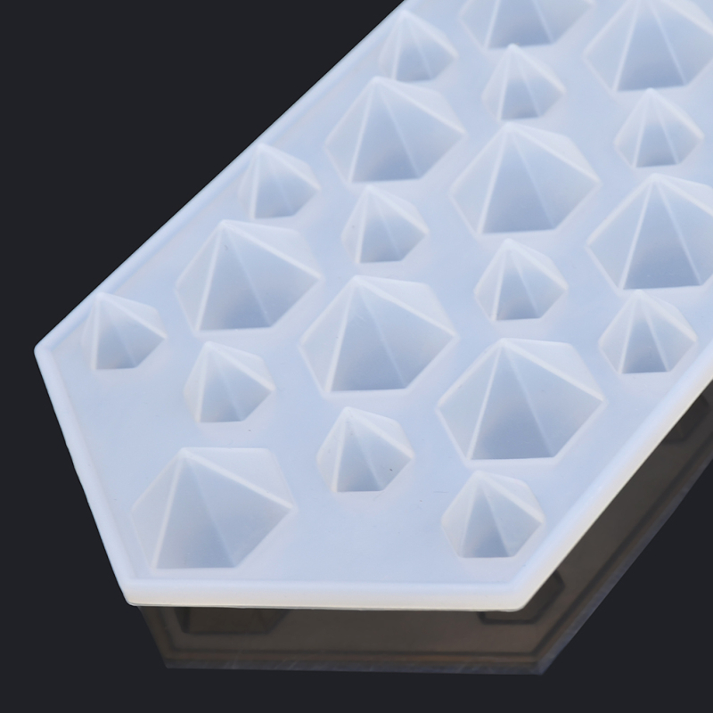 Silicone Diamond Mould Hand Craft Making Jewelry Tool DIY Pendant Mold ...