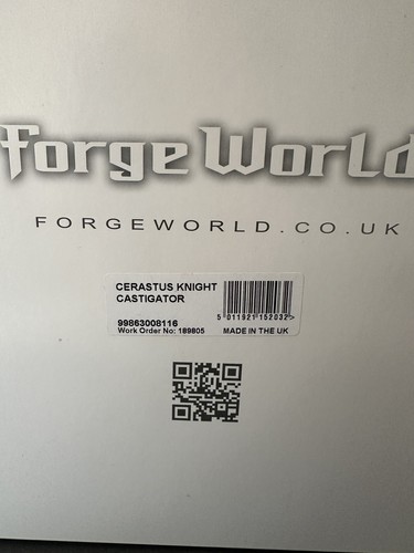 Forgeworld Knight castigator | eBay