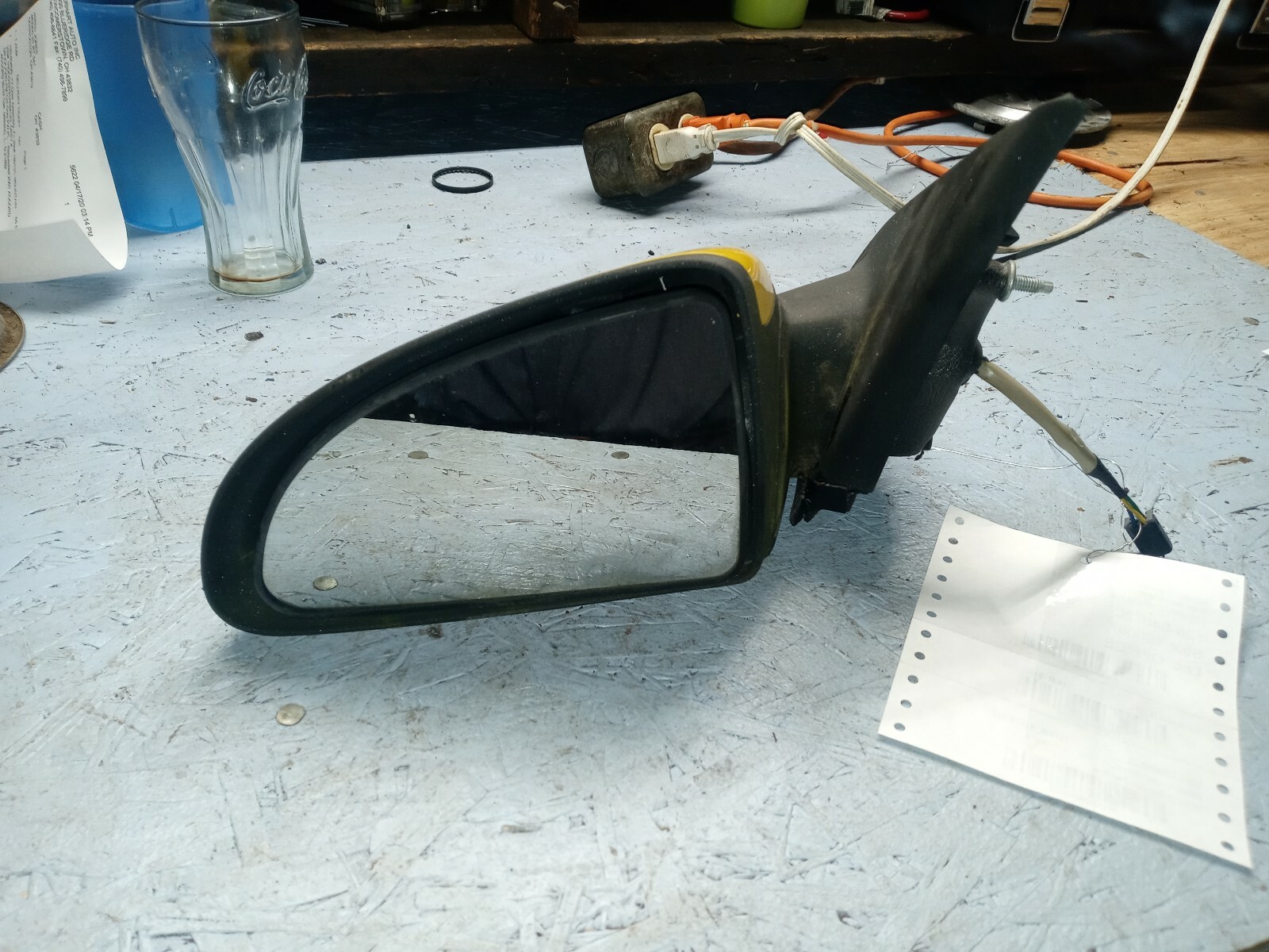 Driver Side View Mirror Power Body Color Opt DG7 Coupe Fits 05-10 ...