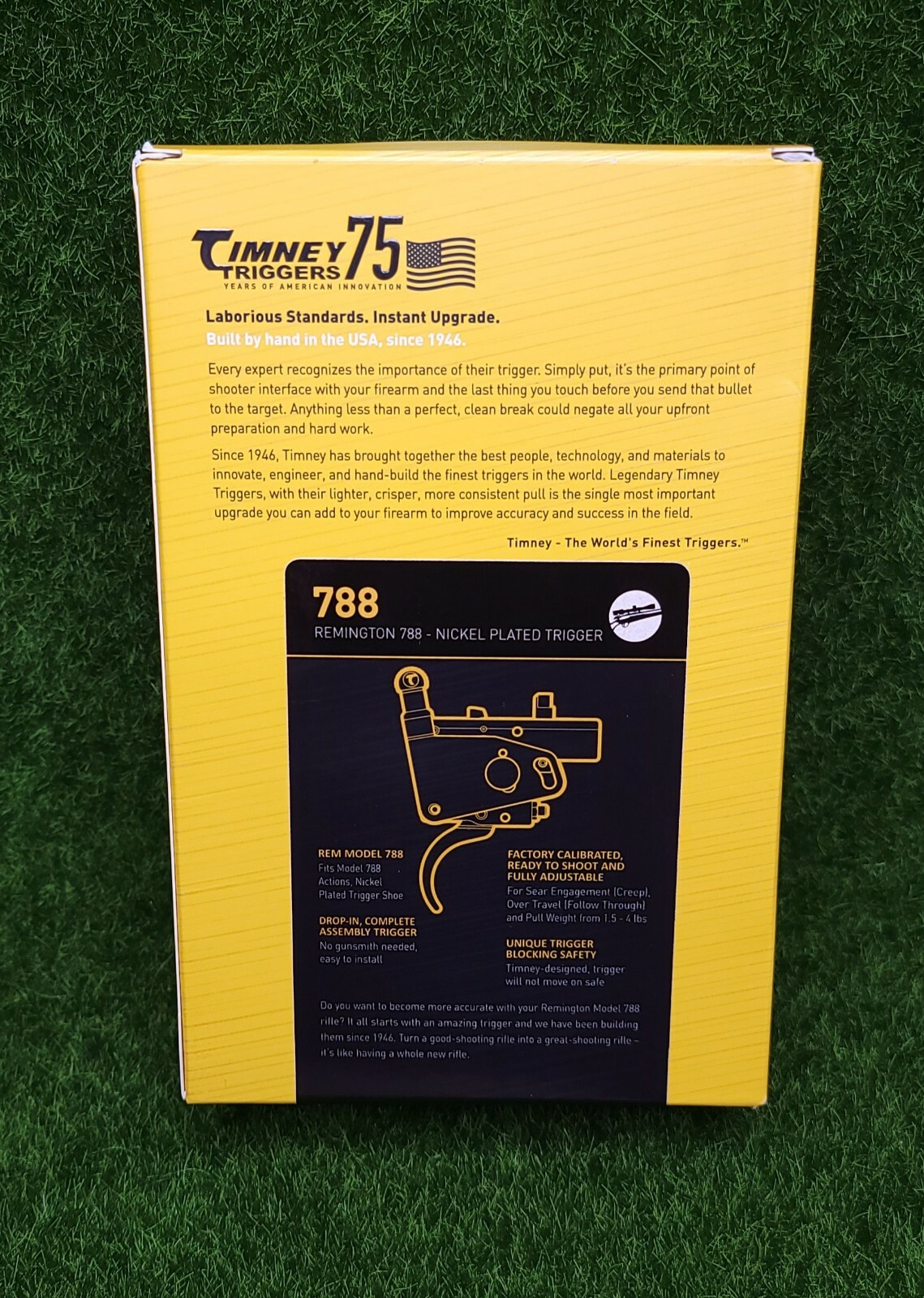 Timney Triggers Remington 788 2lb Curved Adjustable Drop-In Trigger ...