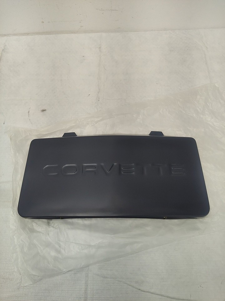 1984-1990 (C4) Corvette Front Bumper License Plate Cover Insert Filler ...