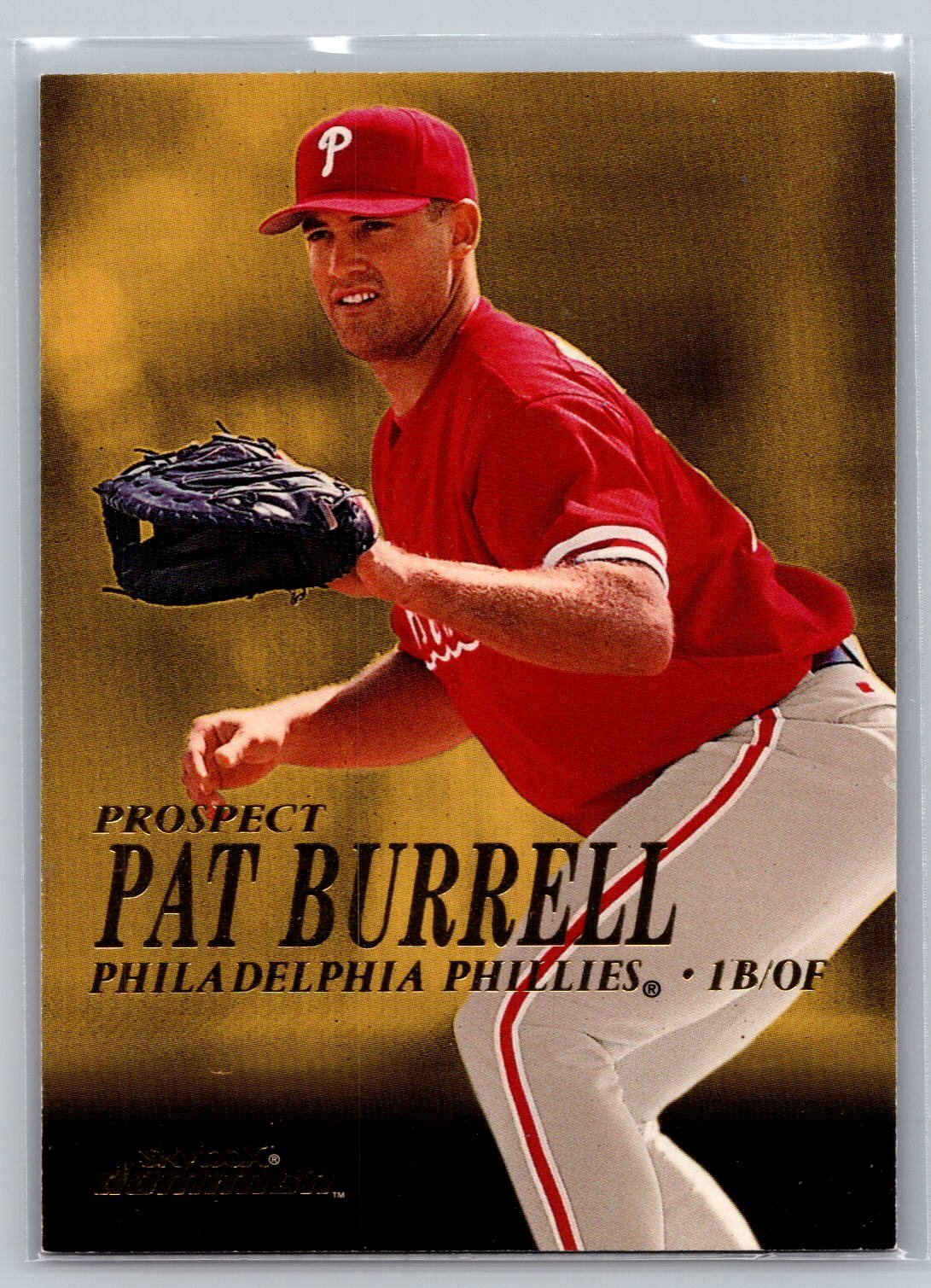 2000 SkyBox Dominion Baseball Prospect #256 Pat Burrell Philadelphia ...