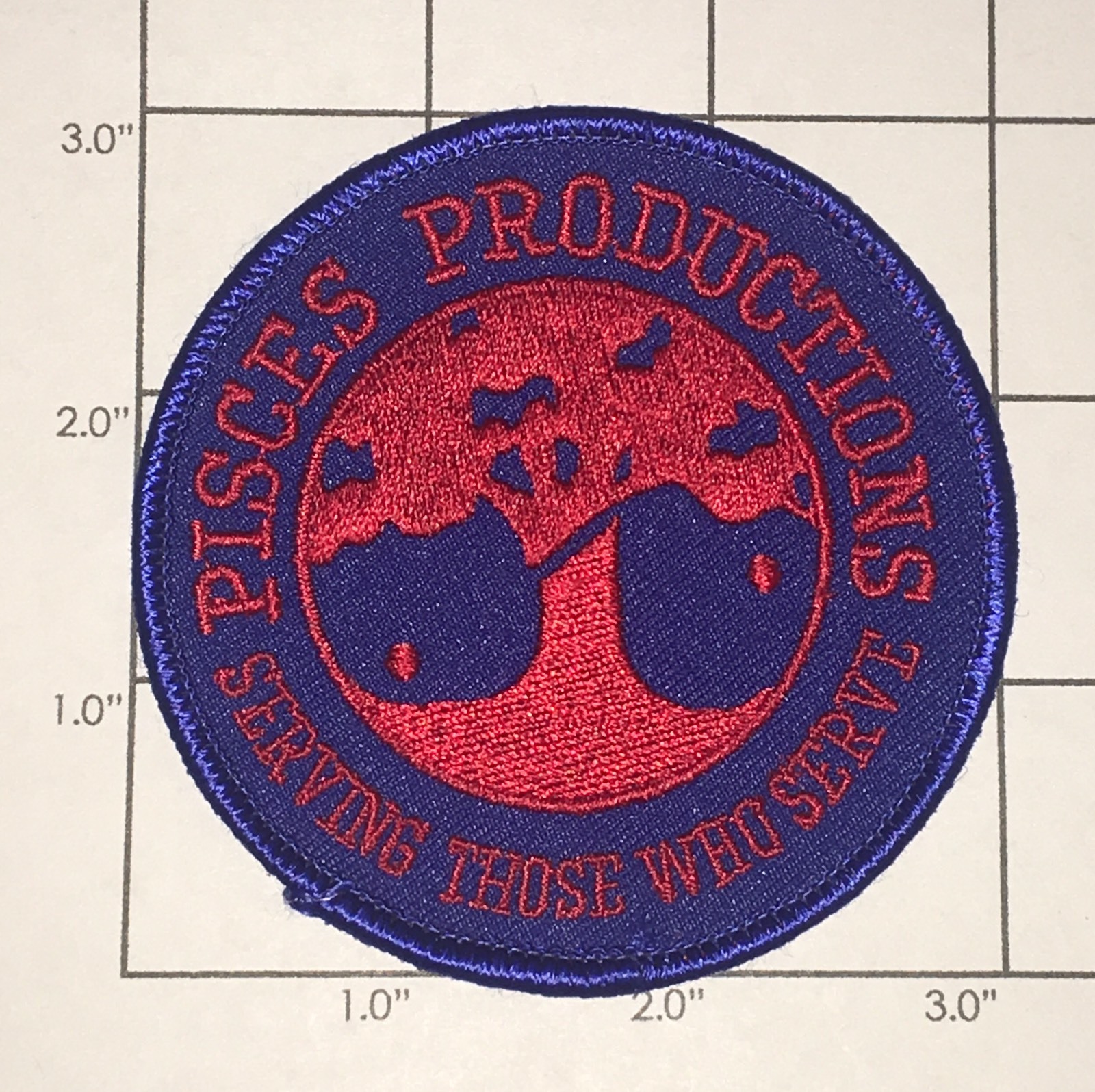 Pisces Productions Patch | eBay