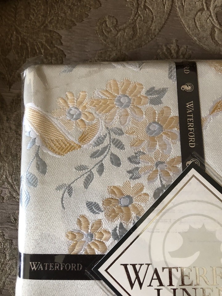 $110 Luxury EVA WATERFORD LINENS TABLECLOTH Oblong 70”x144” 12 To 16 | eBay