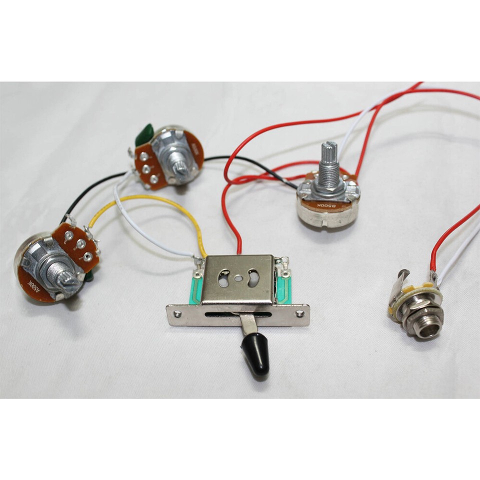 Electric Guitar Wiring Harness 5 Way Toggle Switch for ST Strat ...