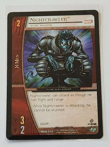 2004 VS SYSTEM NIGHTCRAWLER KURT WAGNER GAME CARD | eBay
