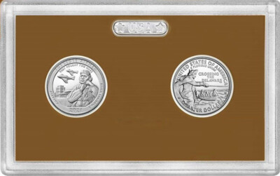 2021 s quarters proof set - 2 coins, no box/coa, unavailable at mint | eBay
