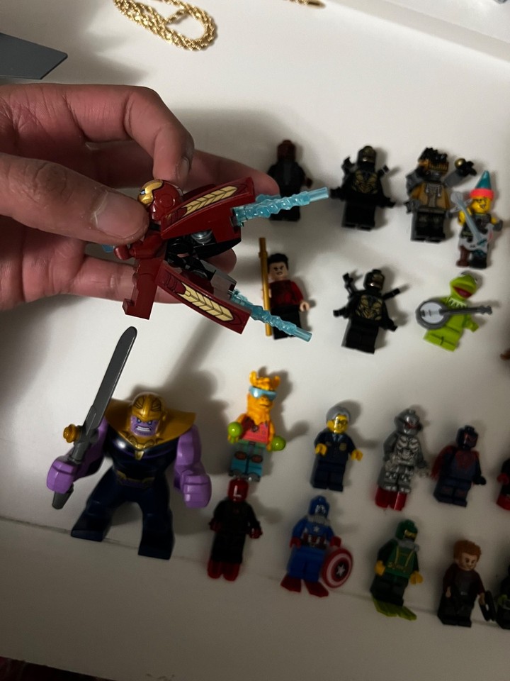 Lego minifigure lot marvel, dc, cmf and more! | eBay