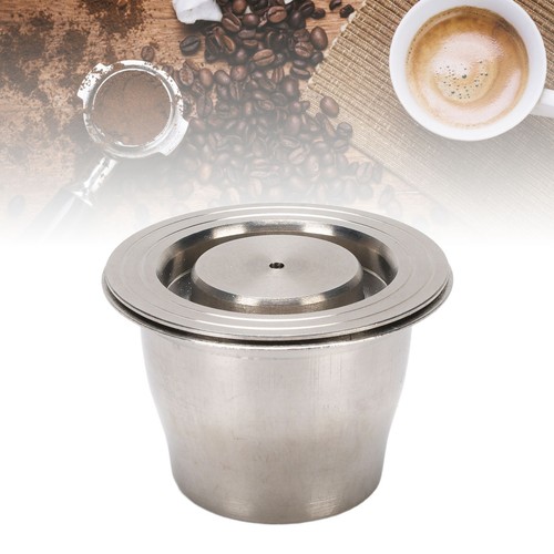 Coffee Capsule Refill Kit Stainless Steel Reusable Coffee Capsule ...