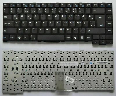 NEW Turkish keyboard Packard Bell E1 E2 E3 E4 E5 E6 Advent 8889 8389 ...