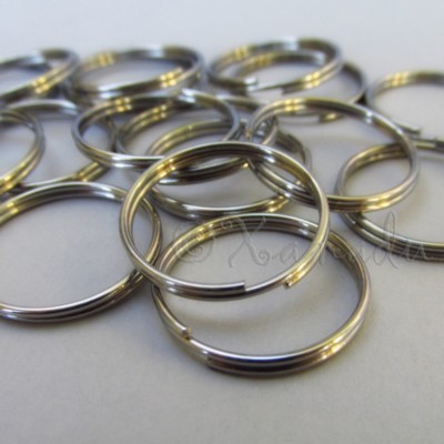 Split Rings 20mm - 10/20/50 Stainless Steel 2mm Key Chain Rings F2288 ...