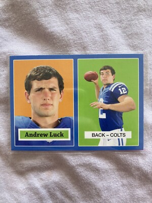 2012 Topps ANDREW LUCK #2 RC 1957 Throwback Football Card | eBay