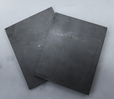 GRAPHITE PLATE 4 mm x 8" x 8" 2 pcs $24 FREE SHIPPING | eBay