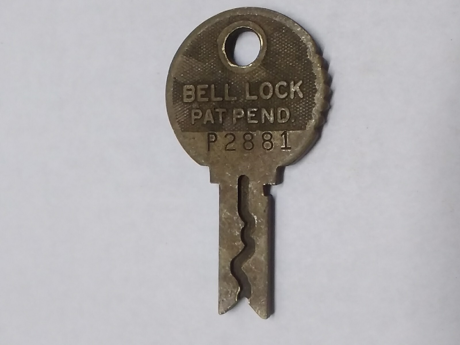 Mills Novelty Co. Chicago Slot Machine Key No. P2881 P 2881 Antique | eBay