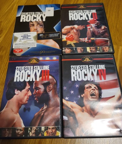Lot of 4 Rocky DVDs - Rocky Rocky II Rocky III Rocky IV | eBay