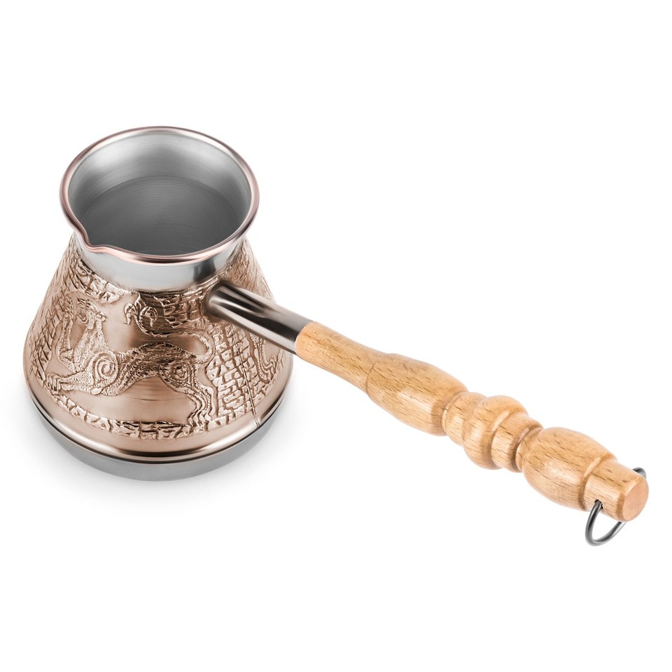 Copper Cezve Turkish Armenian Coffee Pot Turka Турка Ibrik Coffee Maker ...