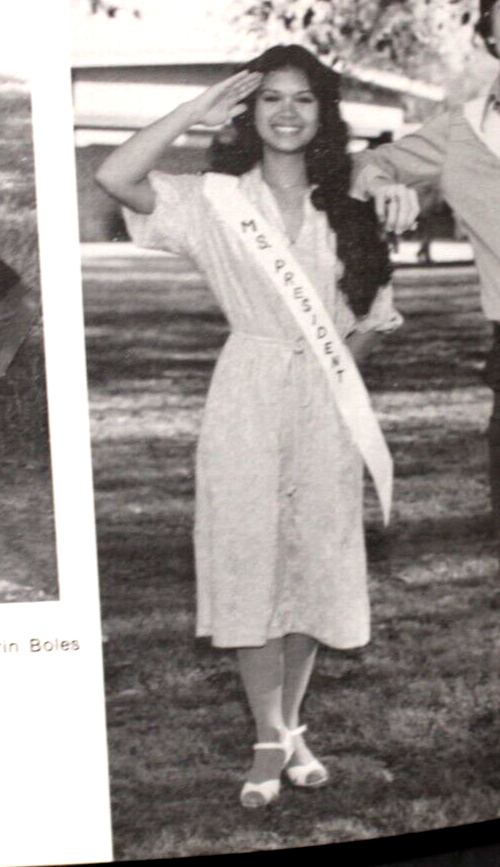 Nia Peeples, Fame, Keith Smith Basketball, 1980 Lycurgean Yearbook W ...