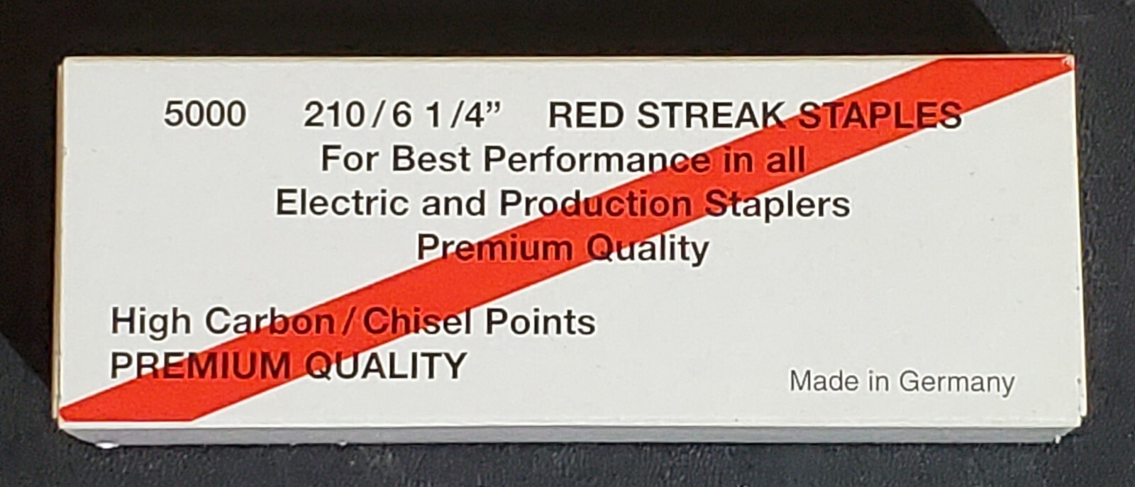 Staples for Rapid / Salco R106 staplers 20,000 Red Streak 210/6 1/4" | eBay