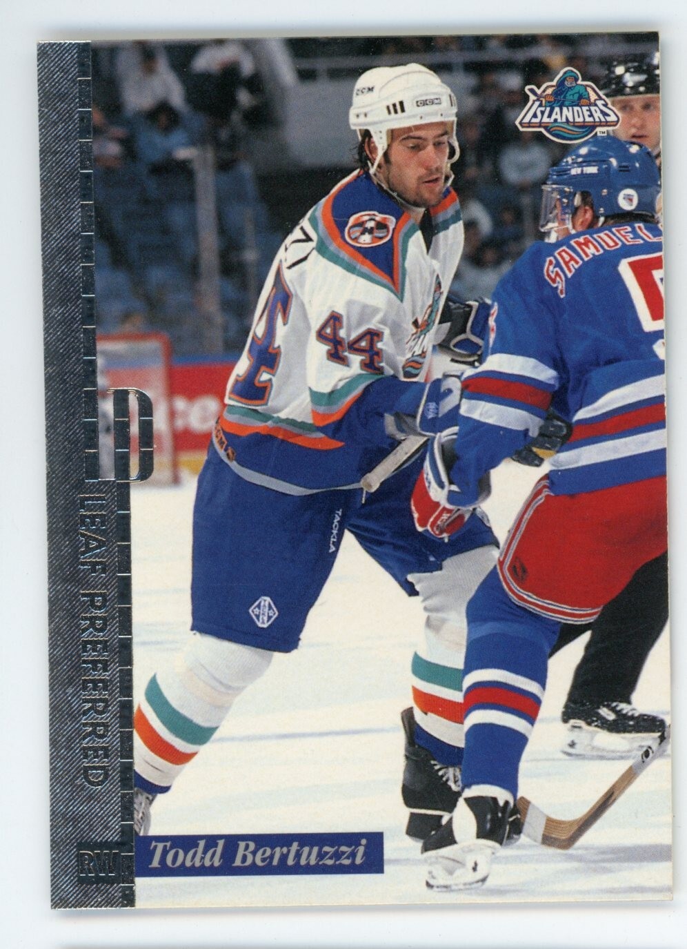 1996-97 Leaf Preferred Islanders Hockey Card #93 Todd Bertuzzi | eBay