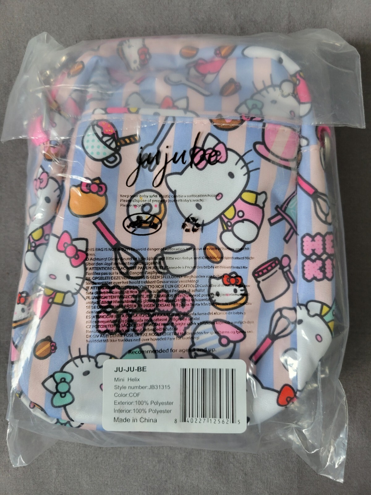 JuJuBe Mini Helix Crossbody Bag X Hello Kitty Bakery 45th Anniversary ...