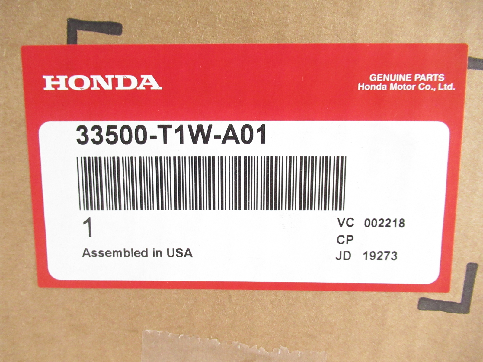 Genuine OEM Honda 33500-T1W-A01 Lower Passenger Tail Light Lamp 2015 ...