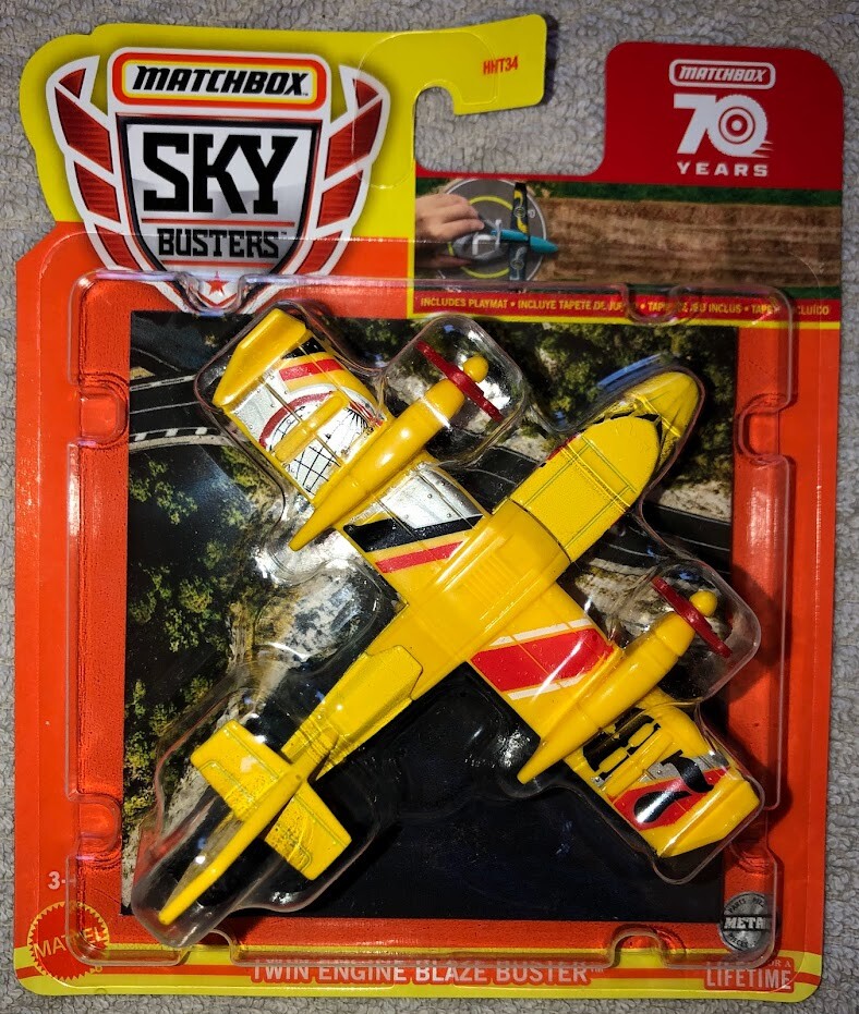 SKY BUSTERS MATCHBOX 70 YEARS OF COLLECTING AIRPLANES HELICOPTERS JETS ...