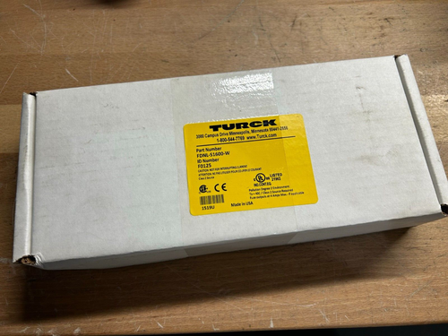 Turck FDNL-S1600-W Digital I/O Module for sale online | eBay