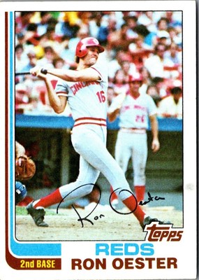 1982 Topps Ron Oester #427 Cincinnati Reds Baseball Card | eBay
