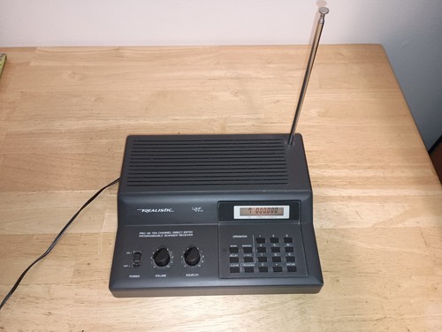 Vintage Realistic PRO-58 Ten Channel Direct Entry Scanner w/ AC Cord ...