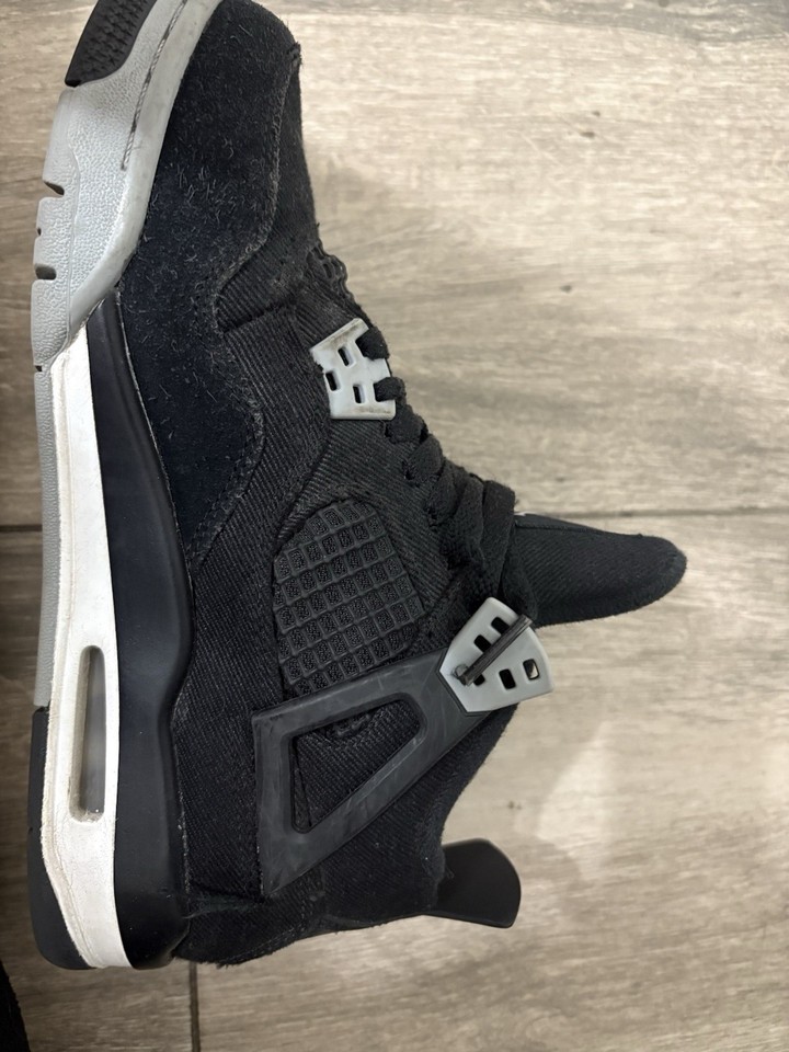 Jordan 4s Black Canvas | eBay