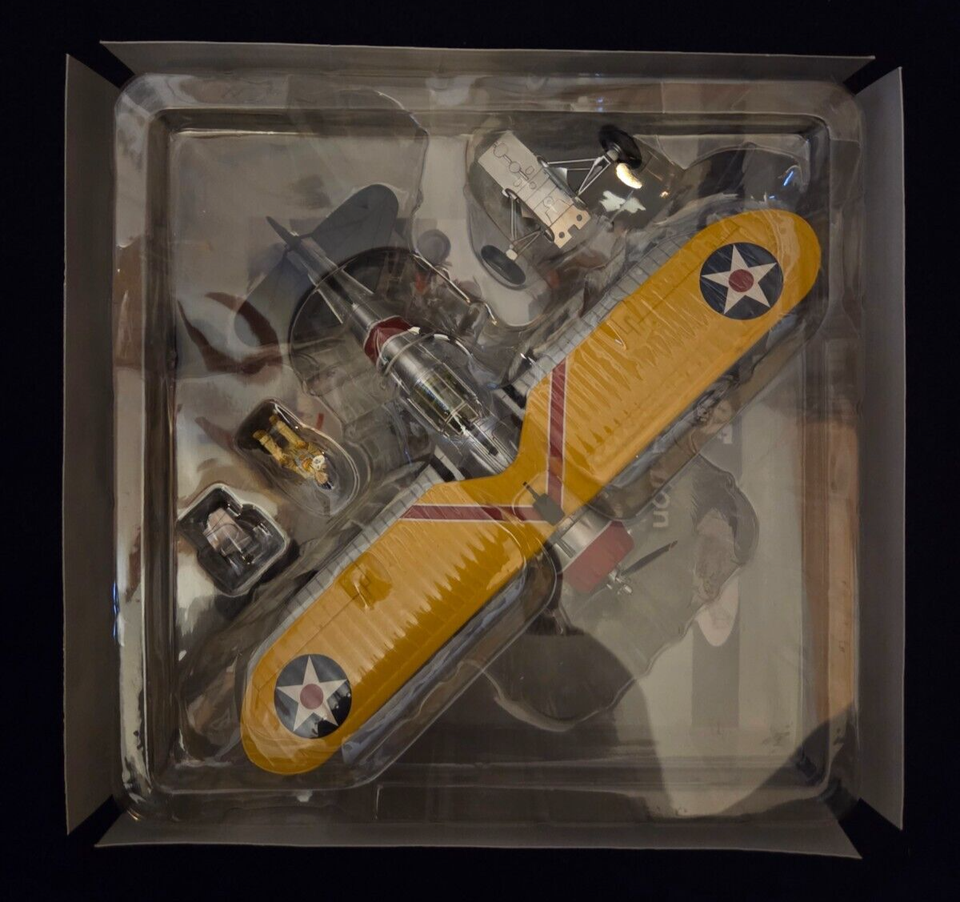 Hobby Master Grumman F3F-1 HA7305 1:48 USS WASP 1940 Die-Cast Plane, VF ...