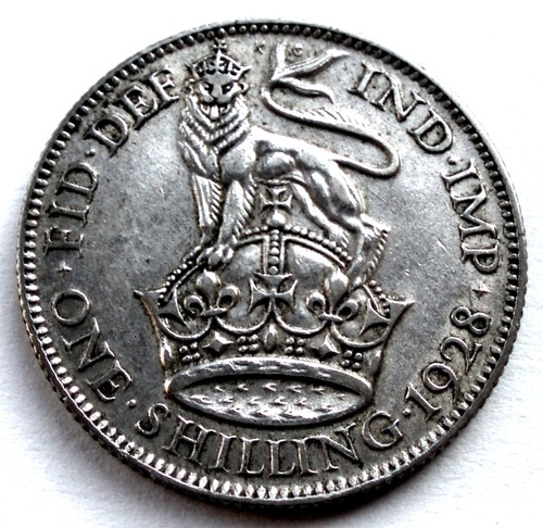 GREAT BRITAIN 1 SHILLING 1928 Silver KM#833 George V. ZZ10.7 | eBay UK
