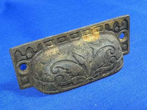 Antique Eastlake Drawer Pull 3.5"w x 1.25"h Apothecary, Library ...