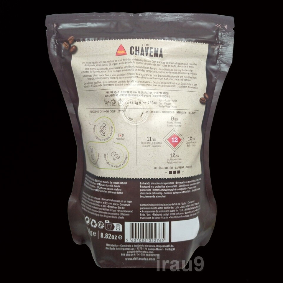 Delta Chavena Ground Coffee Roasted Portuguese 250g, 0.55lb Portugal | eBay