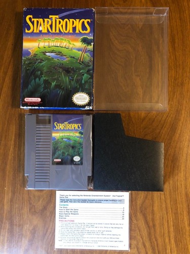 Star Tropics (Nintendo Entertainment System NES) CIB Complete Vintage ...