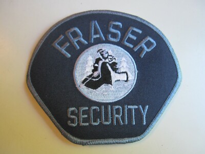 Vintage Fraser Security Collectable Patch BIS | eBay