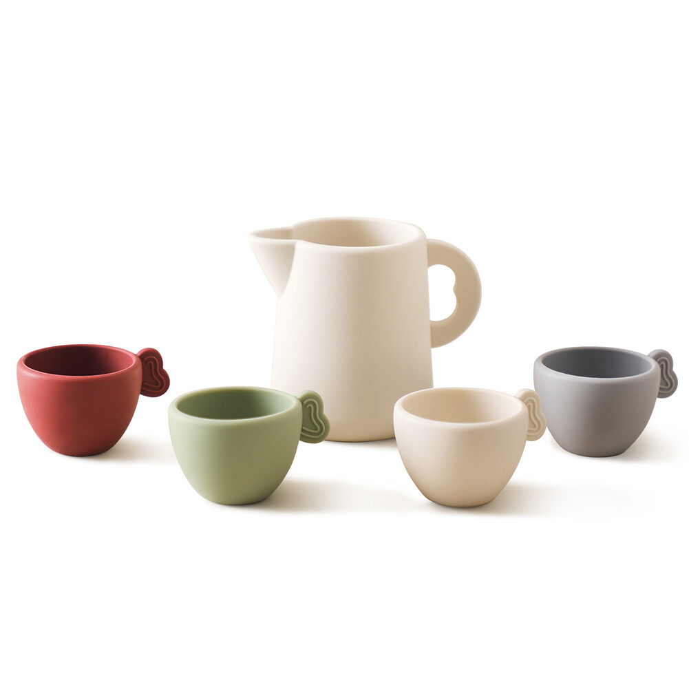 9pcs/10pcs Role Play Wooden Tea Set Tea Party Set Play Food Playset for ...