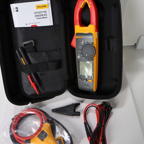 Fluke 377 FC Non-Contact Voltage True-RMS AC/DC Clamp Meter with iFlex ...