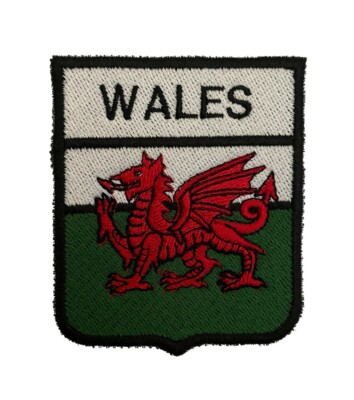 Wales Welsh Dragon Iron or Sew on Embroidered Patch (A) | eBay UK